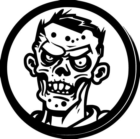 Zombie High Quality Vector Logo Vector Illustration Ideal For T