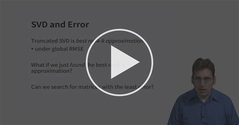 Gradient Descent Techniques Matrix Factorization Part 1 Coursera