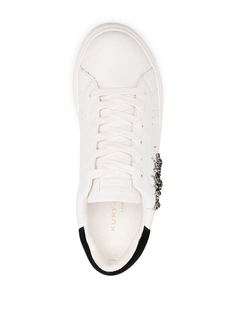 Kurt Geiger London Tenis Bajos Laney Eye Blanco Farfetch Mx