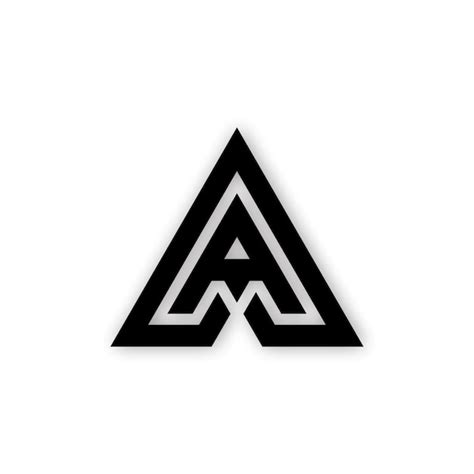 Premium Vector Logo Initials A Triangle