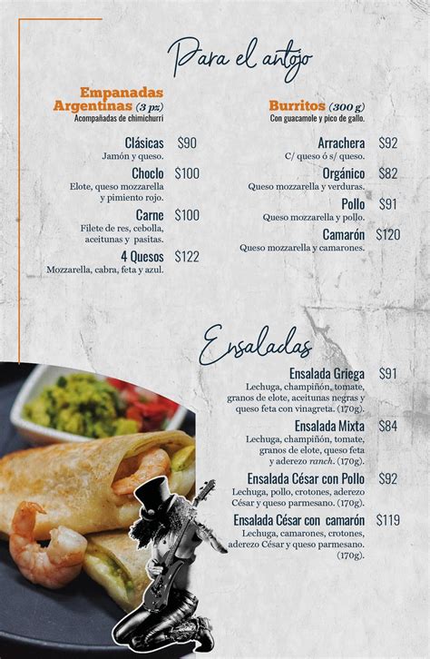 Menu At La Lola Restaurant Xalapa