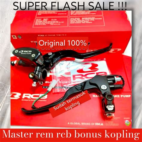 Jual MASTER REM KANAN RCB 14 MM OVAL E2 NMAX AEROX PCX NINJA CB 250 Ing