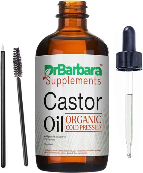 Dr Barbara Supplements Castor Oil 100 Pure Cold Pressed