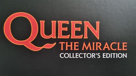 Queen The Miracle Collectors Edition Deluxe Box Set Unboxing