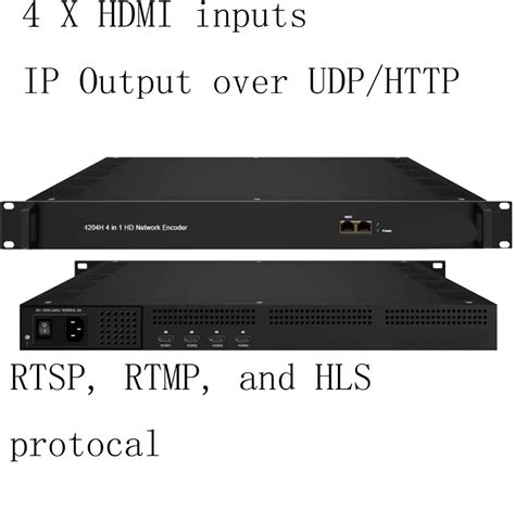 Vek H Network Encoder Is An Encoding Device For Ip Broadcasting Transfer The Live Program