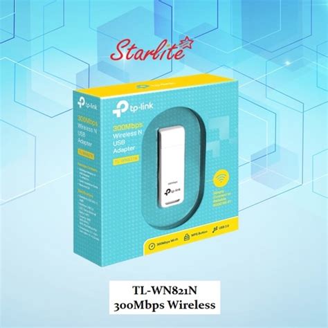 TP LINK 300Mbps Wireless N USB Adapter TL WN821N Shopee Malaysia