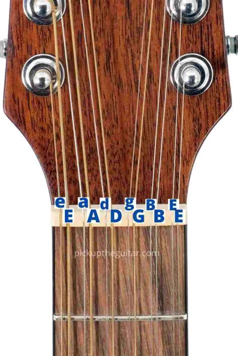 12 String Guitar String Order And Tuning Everything You Need To Know Pick Up The Guitar
