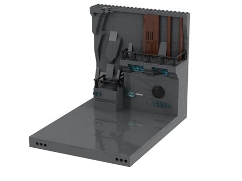Lego Moc Batcave Side Area And Gadgets Btas The Animated Series By