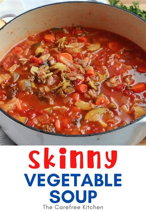 Skinny Vegetable Soup Artofit