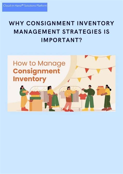 Ppt Consignment Inventory Management Strategies Optimize Inventory
