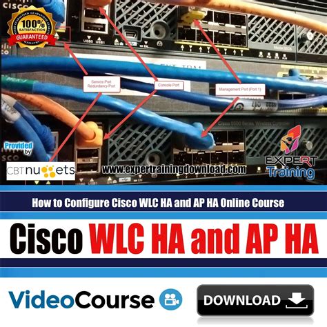 How To Configure Cisco Wlc Ha And Ap Ha Online Course Expert Training