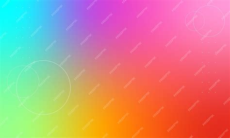 Premium Vector Multicolour Gradient Background Futuristic Rainbow