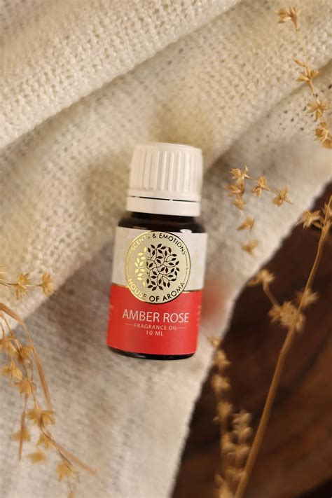 Floral Aromatic Amber Rose Fragrance Oil For Calmness