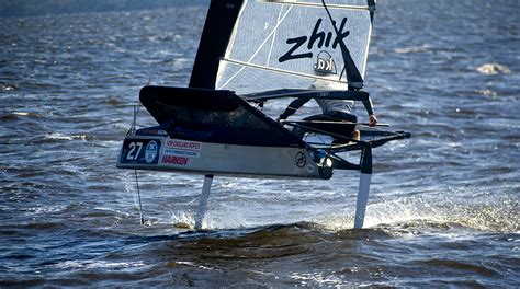Moth Hydrofoil Sailboat