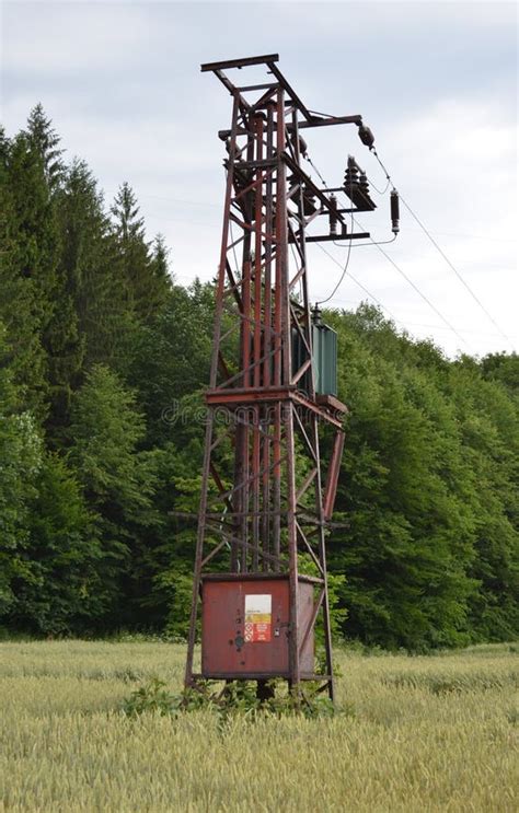 Old Rusty Transformer Stock Image Image Of Background 42242217