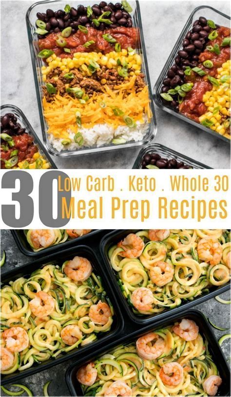 30 Of The Best Low Carb Meal Prep Recipes On Pinterest Low Carb Meal