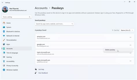 Tip Use Passkeys With Your Microsoft Account Thurrott