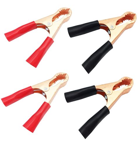악어클립 집게 케이블 리드선 배터리 전선 연결 50a 티몬