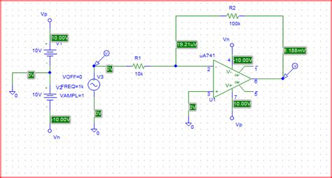 Pspice Opamp DC Open Loop Gain