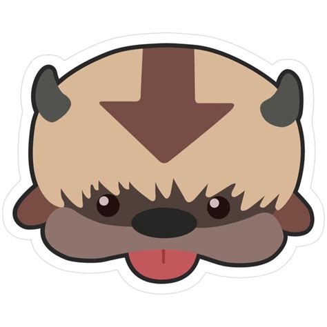Appa Cartoon Sticker En 2025 Pegatinas Bonitas Pegatinas Avatar