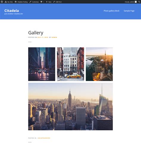 How To Create Photo Gallery In Wordpress • Aitthemes