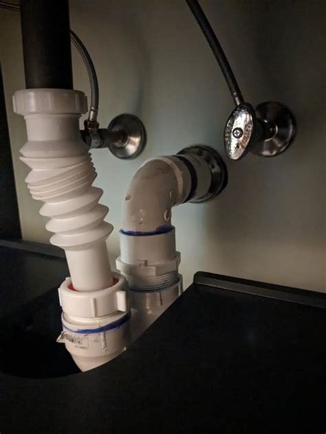 Replacing A Misaligned P Trap R Plumbing