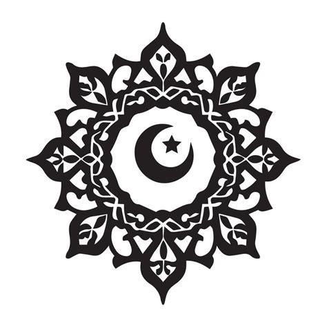 Islamic Ornament Vector Design Illustration Islamic Floral Vector