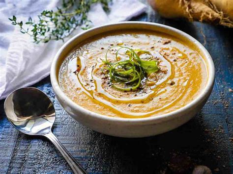 Rutabaga And Parsnip Soup Paleo Whole30 Vegan The Sophisticated