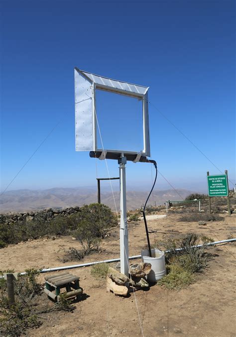 Proyecto De Atrapanieblas En Región De Coquimbo Genera 50 De Agua De