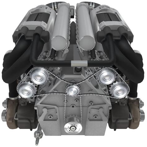 Bugatti Veyron Engine Block