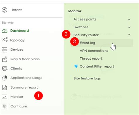 How To Check The Event Logs Of Scr Axe Zyxel Community