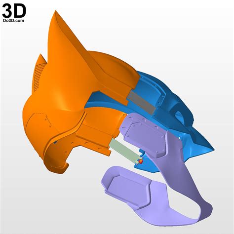 The Batman Concept Cowl Ben Affleck Version Helmet D Printable Model Print File STL