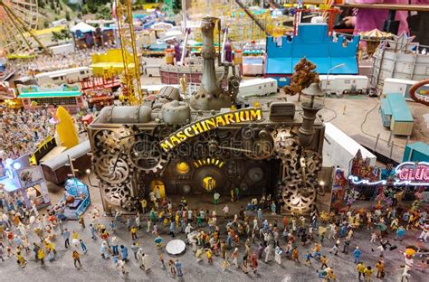 Amusement Park In Miniatur Wunderland Hamburg Germany Editorial Stock