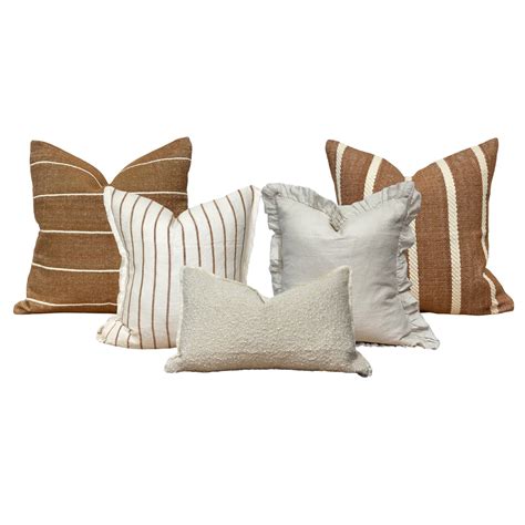 The Large Rust Cushion Combination Ellenvale Interiors