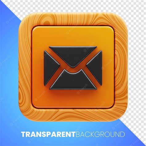 Premium Psd Premium Game Button Message Icon 3d Rendering On Isolated Background