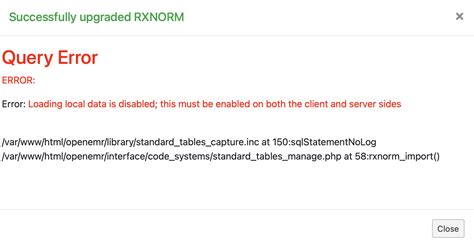 importing rxnorm support openemr community