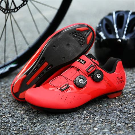 겨울 Mtb 사이클링 신발 도로 스 니 커 즈 화이트 남자 자전거 속도 레이싱 여자 자전거 신발 Spd 클리트 플랫 스포츠