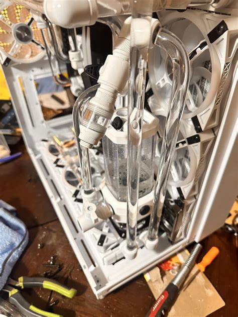 Fully Connected And Completed H9 Elite Loop Rwatercooling