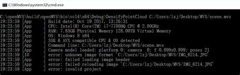 Error Unknown Image Format · Issue 271 · Cdcseacaveopenmvs · Github