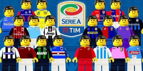 Lego lanzó los muñecos de los equipos de la Serie A