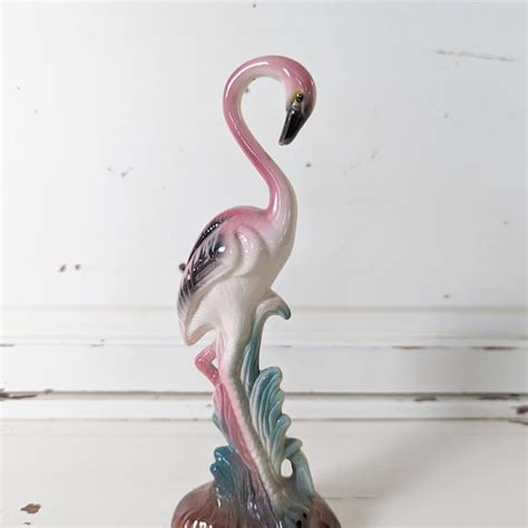 Flamingo Figurine Etsy