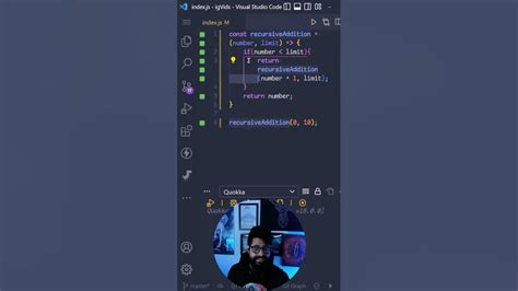 Ejemplo De Recursividad Con Javascript Short
