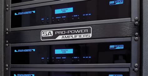 Stealth Acoustics Tagged Power Amplifier Electronic Forefront