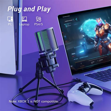 Tonor Micrófono Usb Para Juegos Para Pc Micrófono De Computadora De