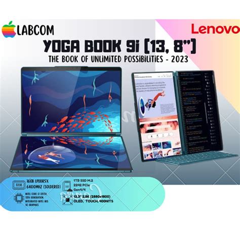 Jual Lenovo Yoga Book I Gen I U Gb Ram Tb Ssd Inch Oled K Jakarta Utara L