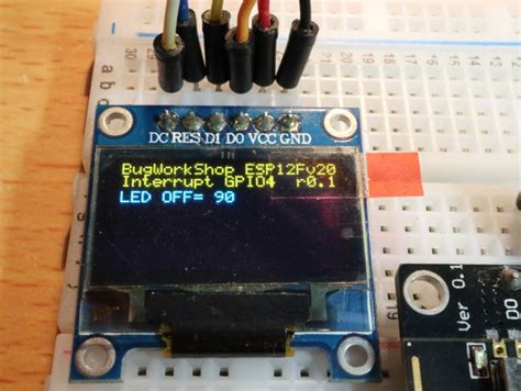 BugWorkShop 甲蟲工作室 DIY ESP8266ESP 12F Interrupt 中斷測試七十二