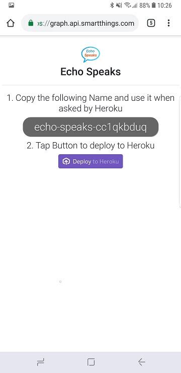 Server Configuration Echo Speaks Documentation