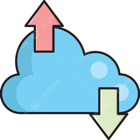 Storage Data Computing Cloud Vector Data Computing Cloud Png And