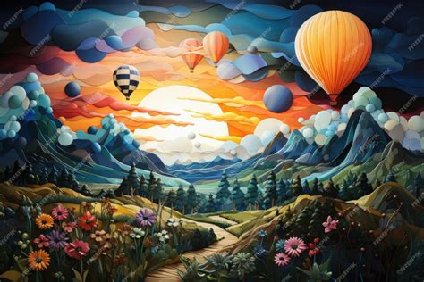 Premium Ai Image A Colorful Digital Art Of Night Sky With Weather