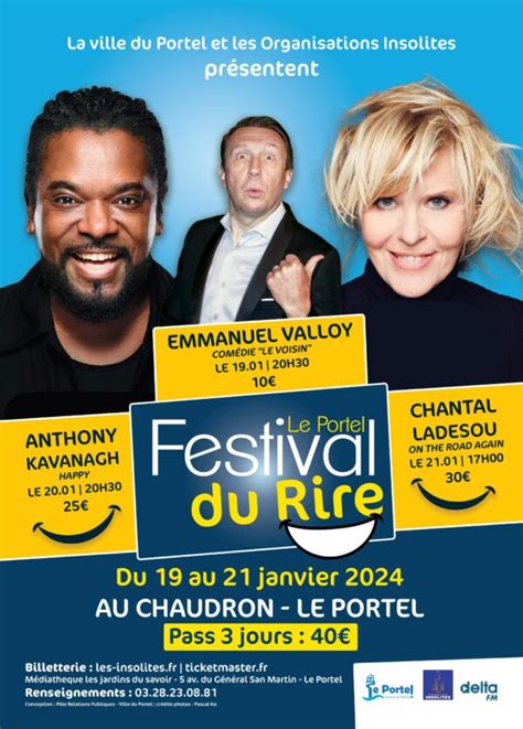 PASS FESTIVAL DU RIRE LE PORTEL Cabaret Les Insolites